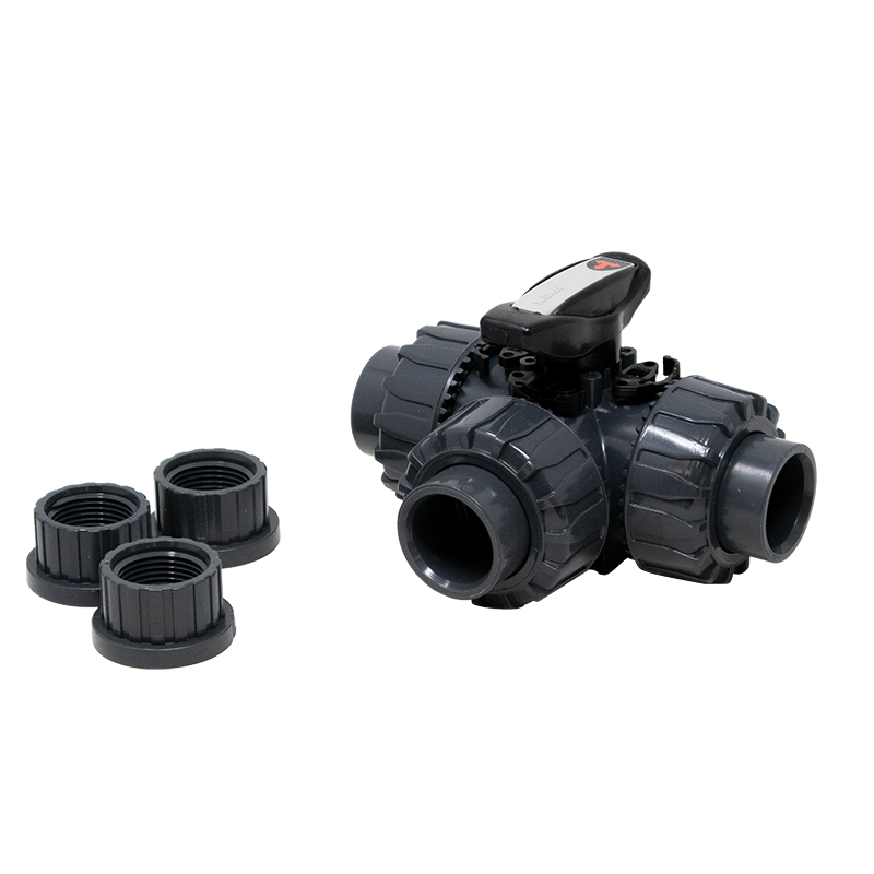 MC-3W (3-Way PVC) Ball Valves | Strahman Group